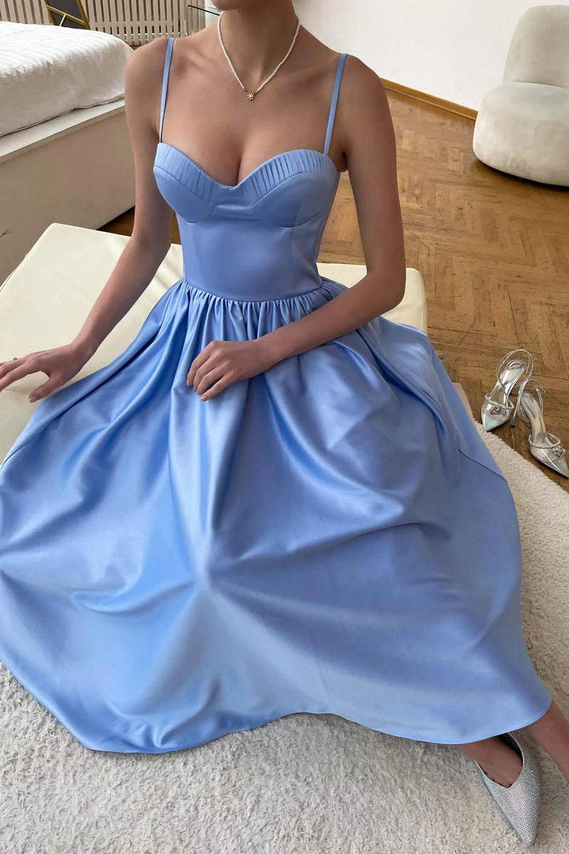 Bustier Pleated Bust Cups Midi Dress – POST MERIDIEM